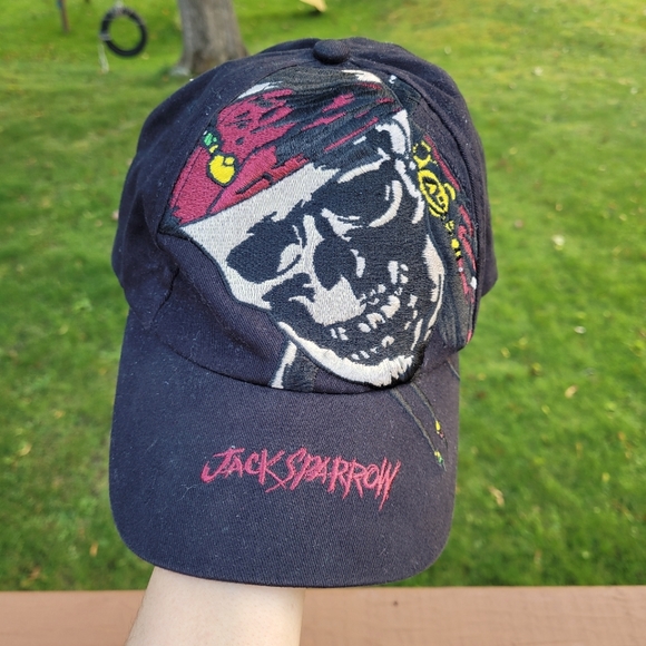 Disney | Accessories | Jack Sparrow Baseball Cap Pirates Of The ...